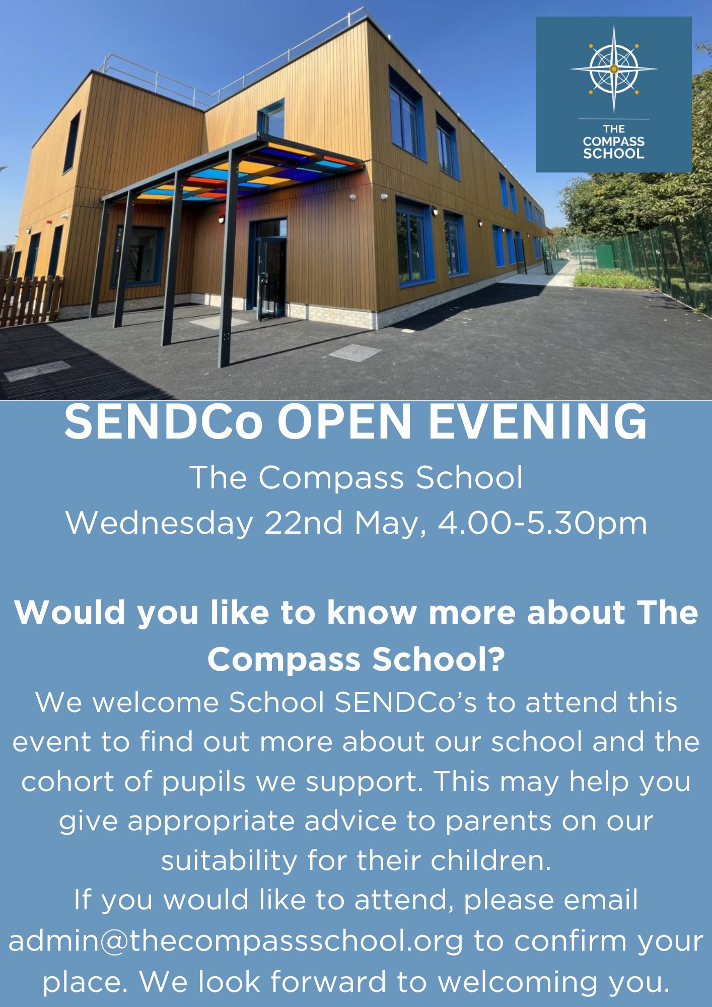 SENDCo Open Event | The Compass School